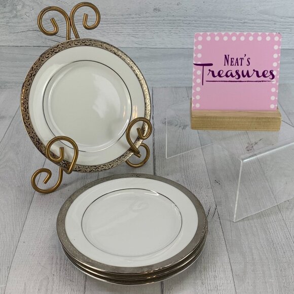 Nikko Ceramics | Dining | Nikko Platinum Filigree Fine White China ...